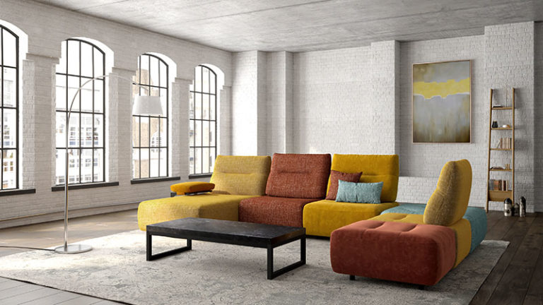 Tendance canapés : de la couleur pour personnaliser votre salon - Le ...